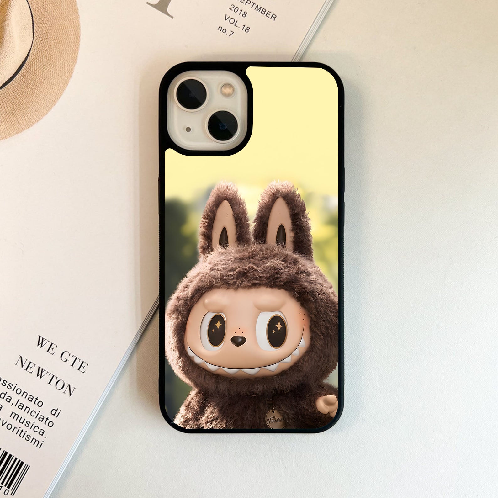 Cute Little Labubu Glass Case – Phone Villa